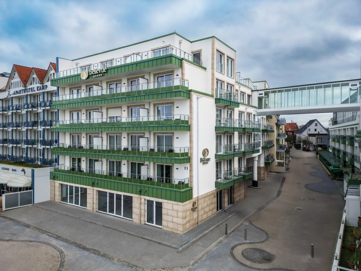 Luxus in Cuxhaven-Duhnen. 5-Sterne Hotel Bellevue in perfekter Strand ...